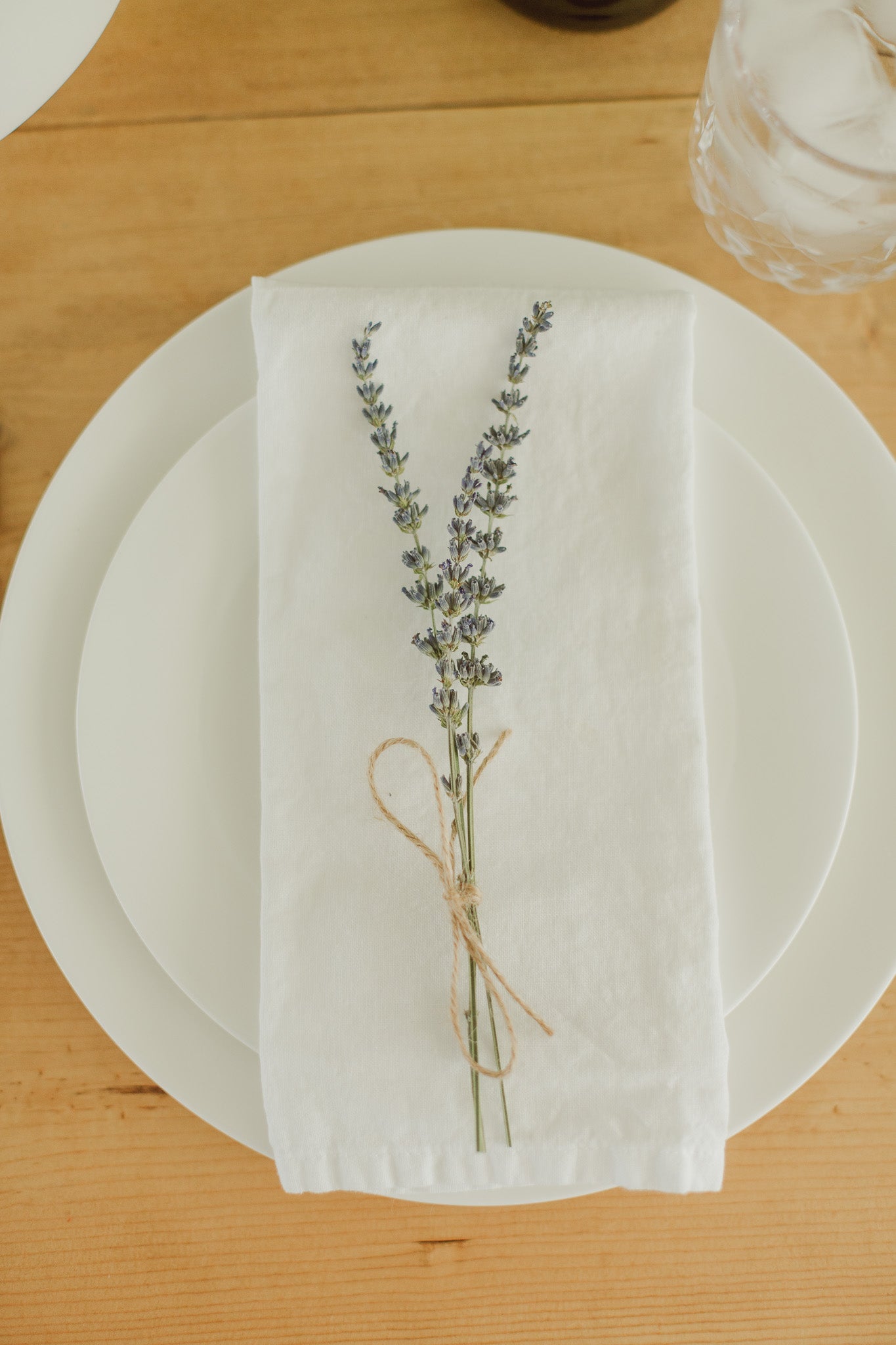 Lavender Mini Stem - Place Setting Set – Eucalypt Co.
